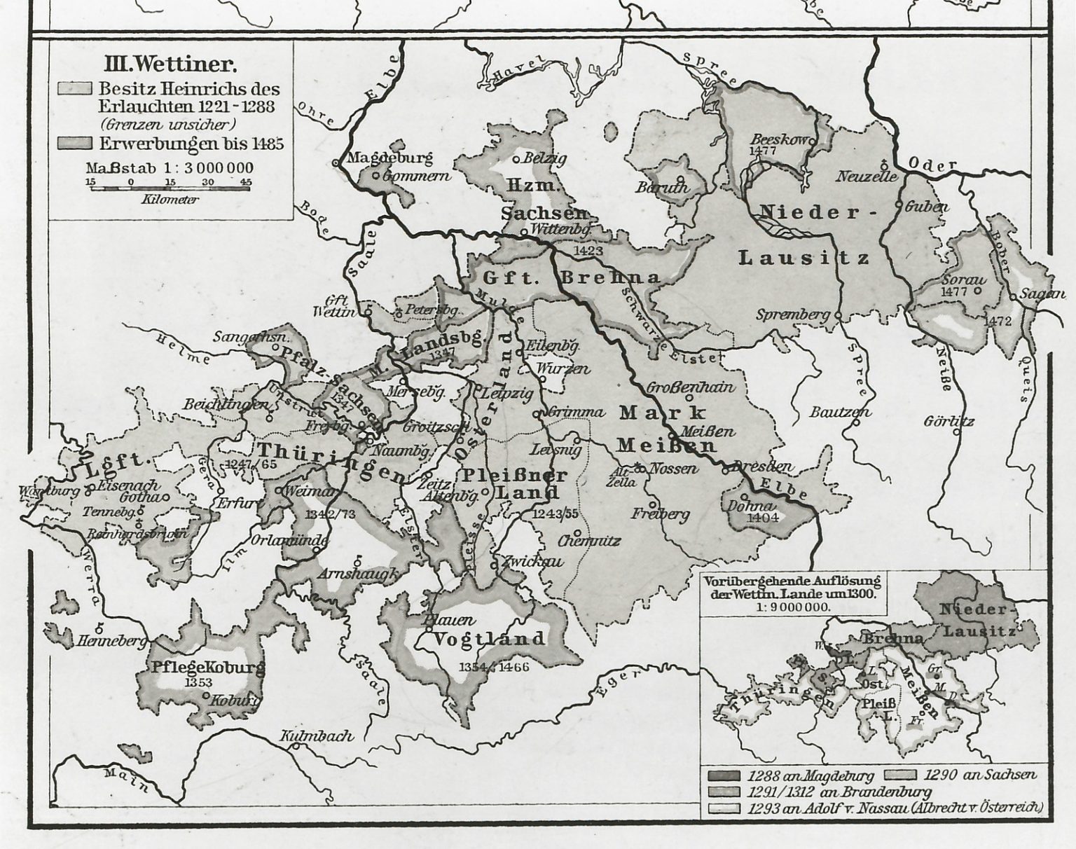 Die Wettiner - Wettiner Weg